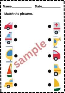 Picture Matching Activities (10 Pages) for Pre-schoolers - Downloadable ...