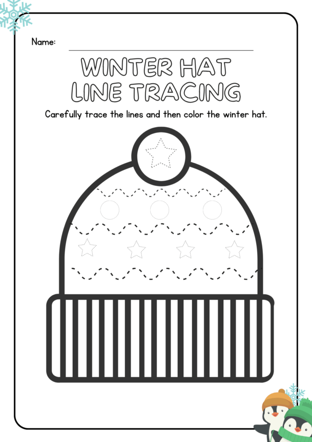Winter Coloring Pages