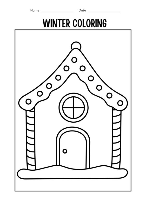 Winter Coloring Pages